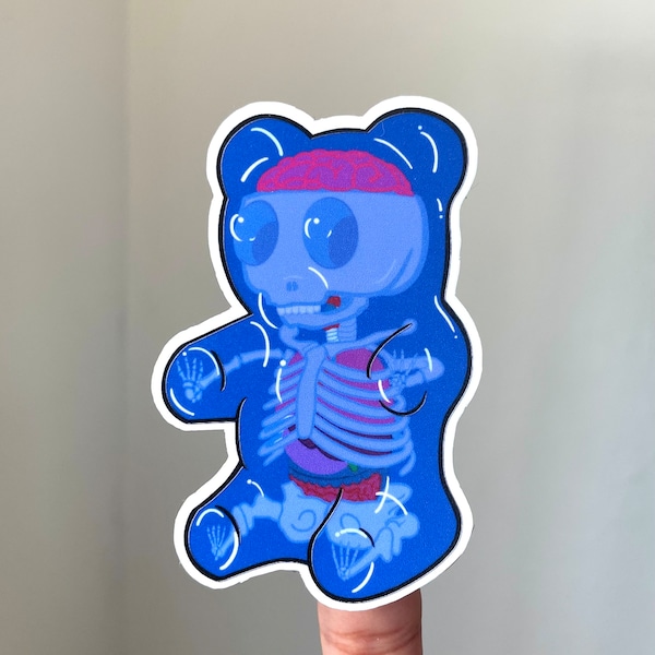 Gummy Bear Anatomy - Etsy