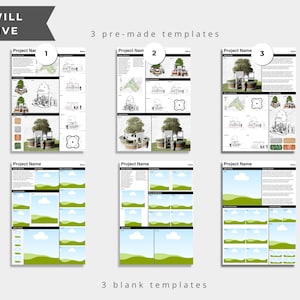 Architectural Presentation Boards, Drawing Boards, Canva Presentation ...
