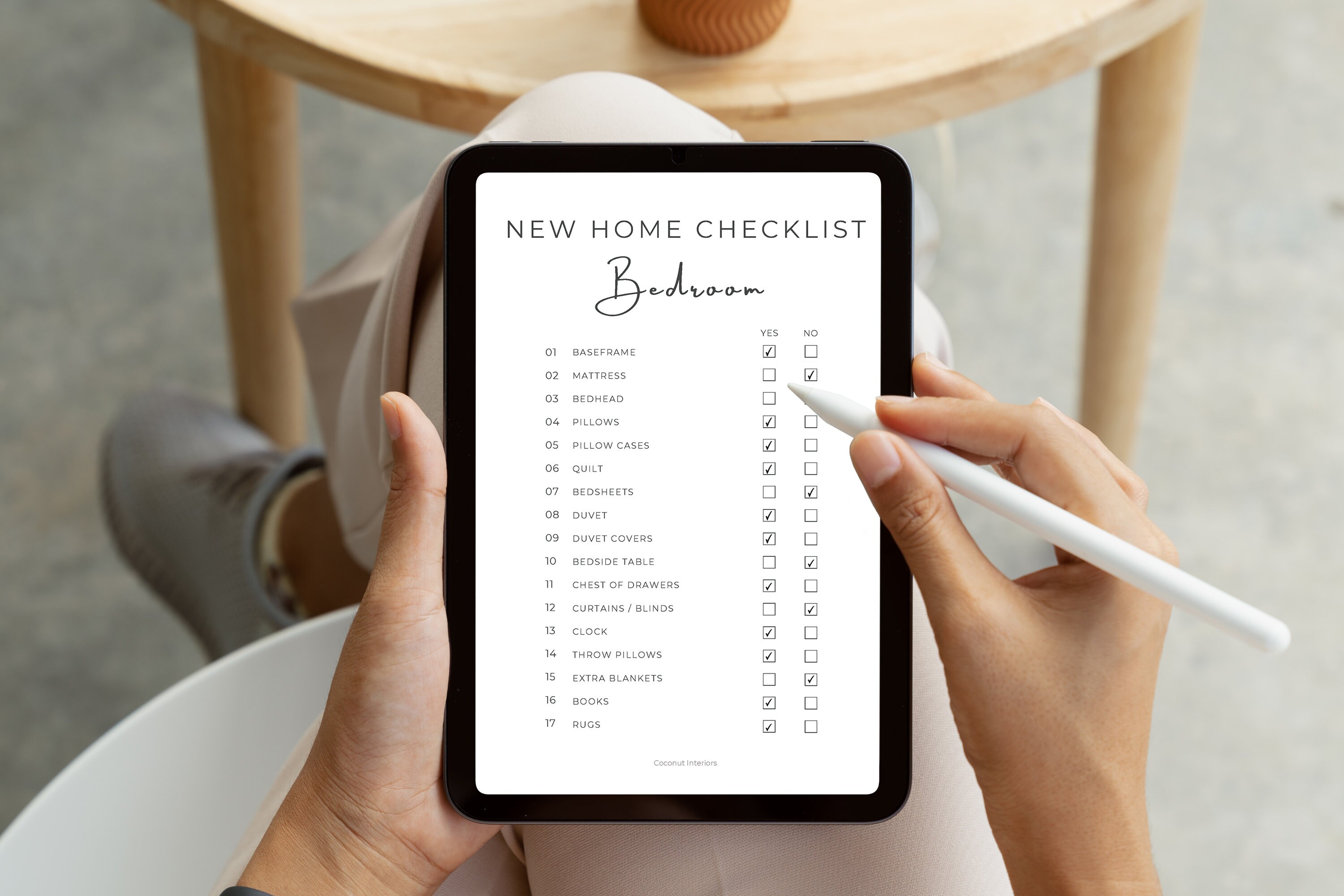 New Home Checklist, Editable Home Checklist, Home Shopping Checklist ...