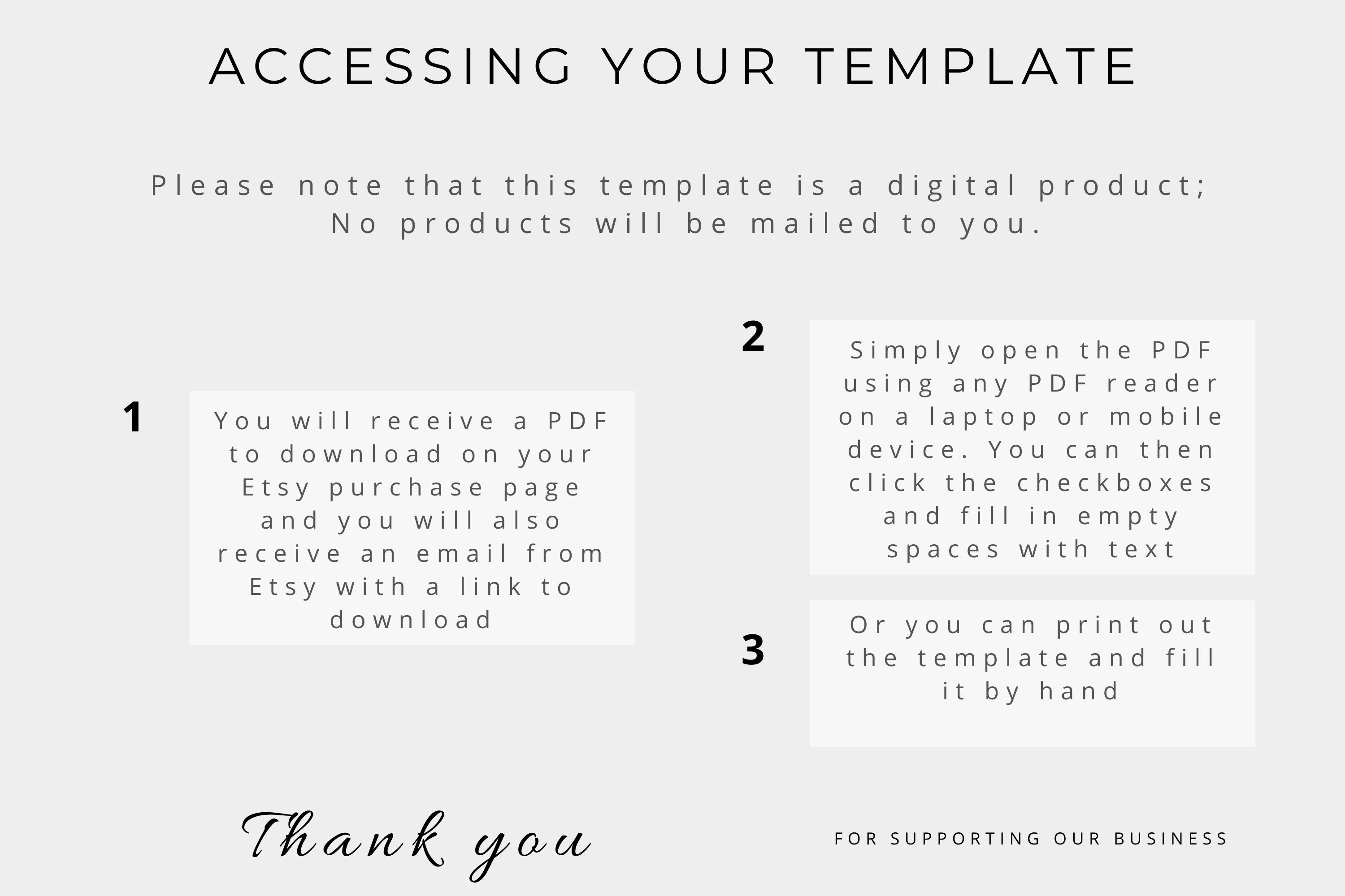 New Home Checklist, Editable Home Checklist, Home Shopping Checklist ...