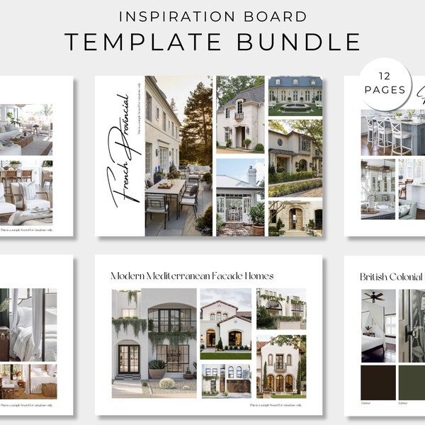 Interior Design Vision Boards - Etsy