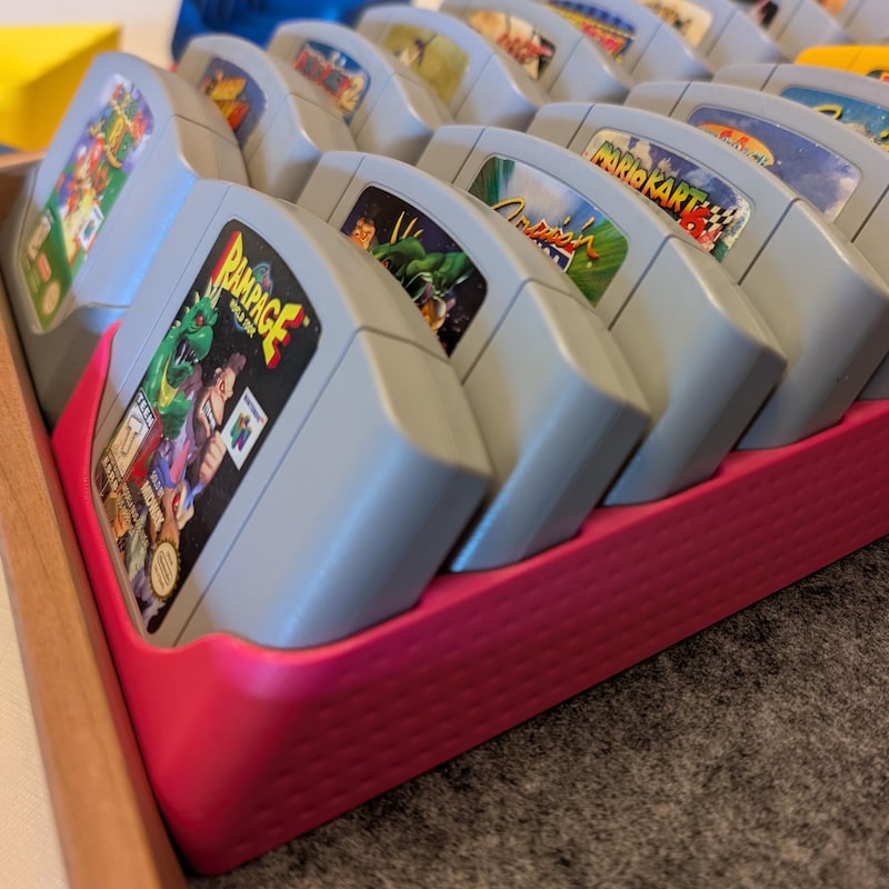 64 Cartridge Organizer - Etsy