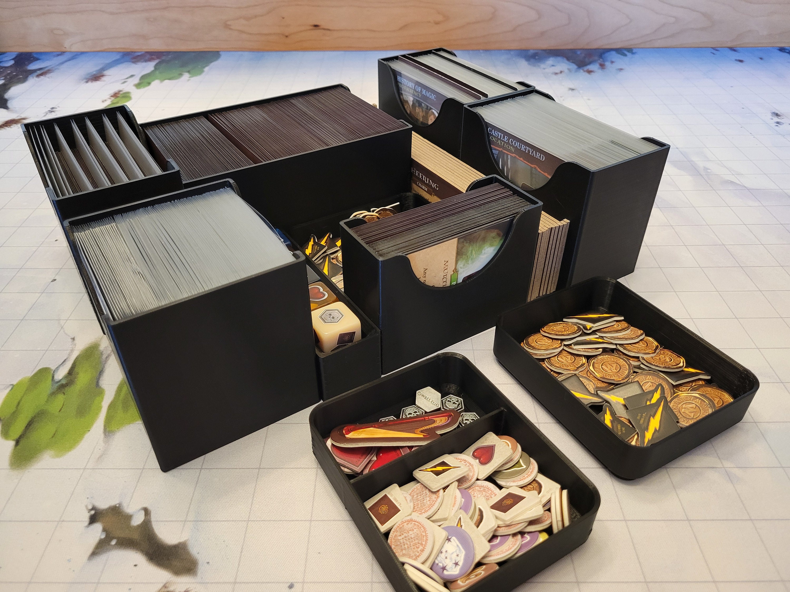Harry Potter: Hogwarts Battle Card Game Organizers Fits Both Expansions ...