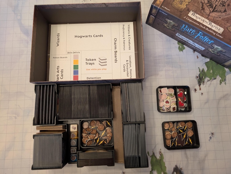 Harry Potter: Hogwarts Battle Card Game Organizers + Fits Both ...