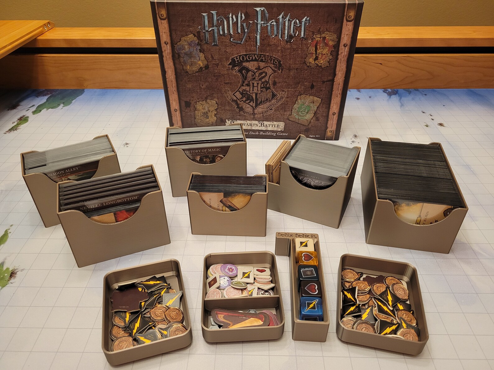 Harry Potter: Hogwarts Battle Card Game Organizers Fits Both Expansions ...