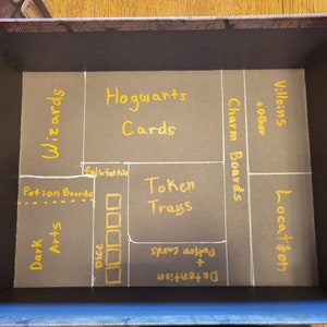 Files for Hogwarts Battle Card Organizer - Etsy