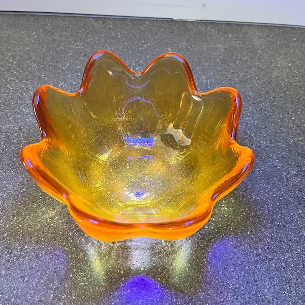 Amberina Glass - Etsy