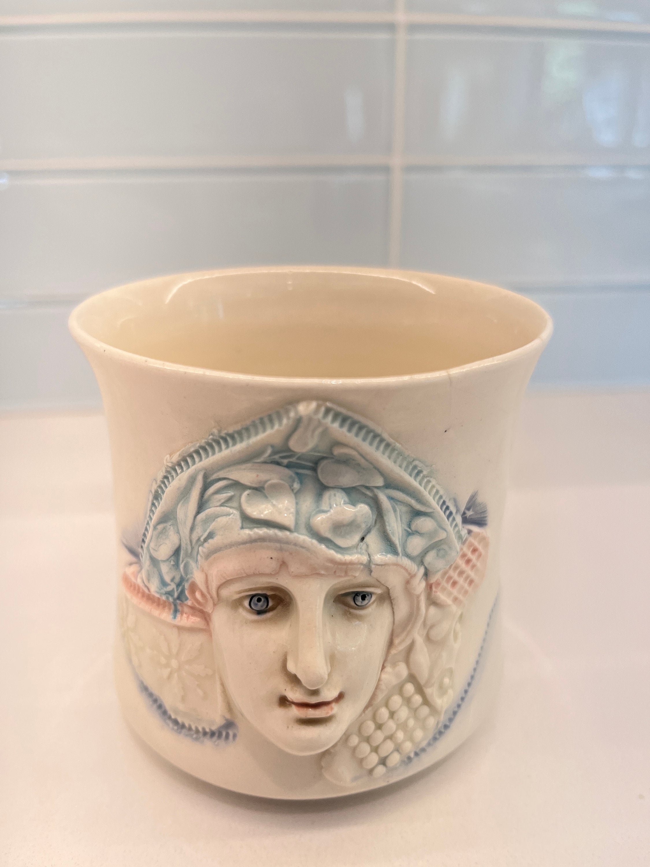 RARE Vintage Tacoma Art Pottery David Keyes Signed & Stamped Mug 3-D ...