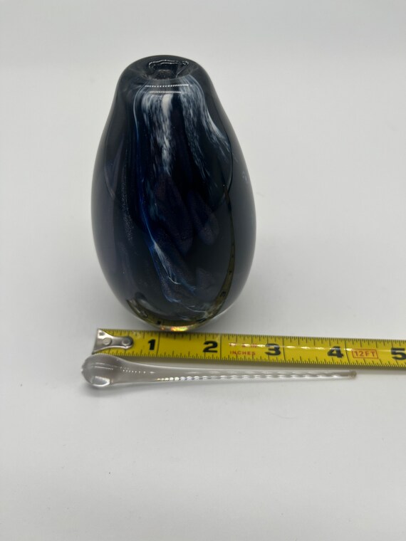 Signed Lucy Chamberlain Art Glass Perfume Bottle and … - Gem