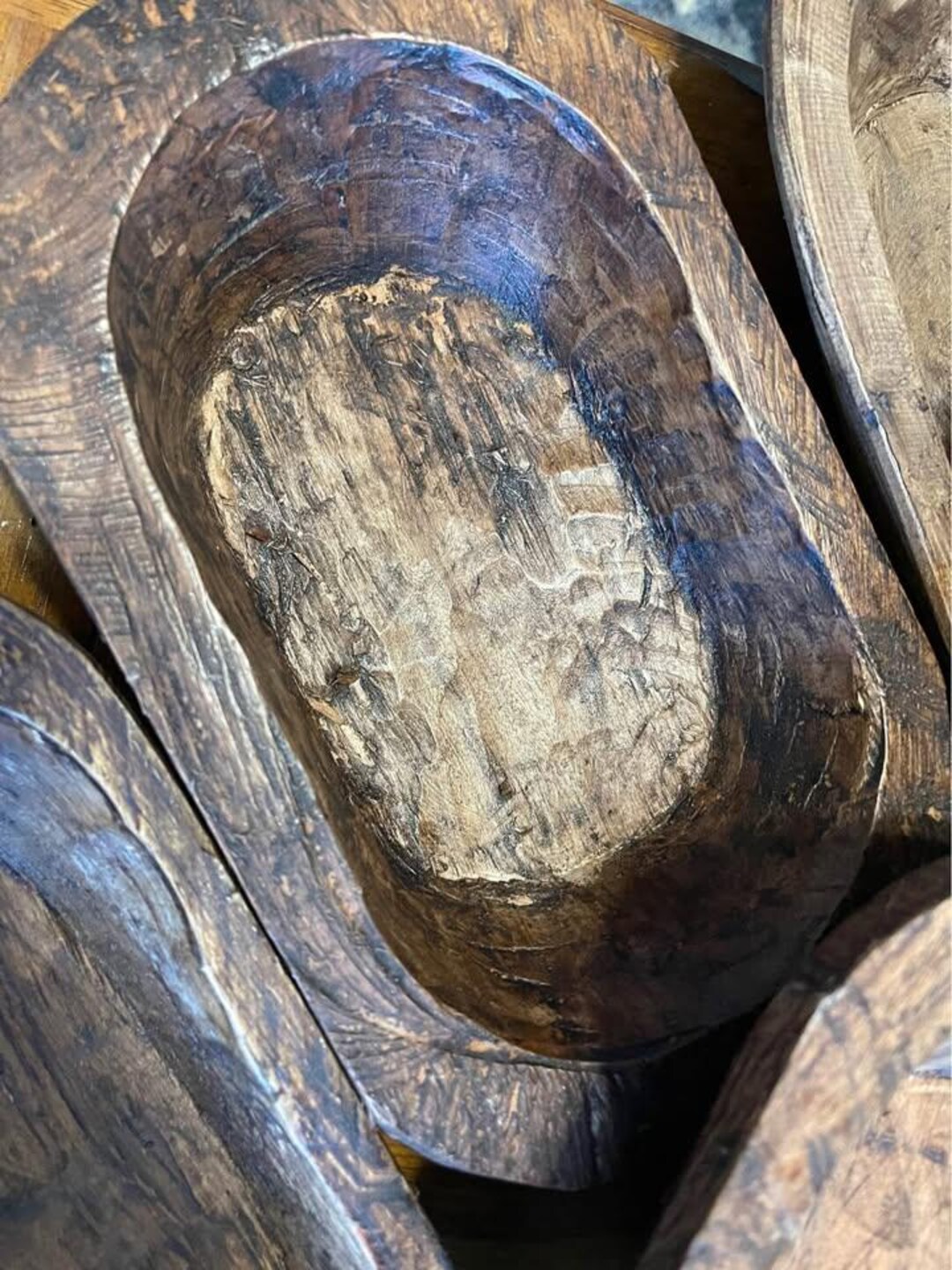 Handmade Dough Bowl 10"l - Etsy
