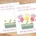 Mothers Day Craft for Kids Amother is Like a Flower Handprint Art ...