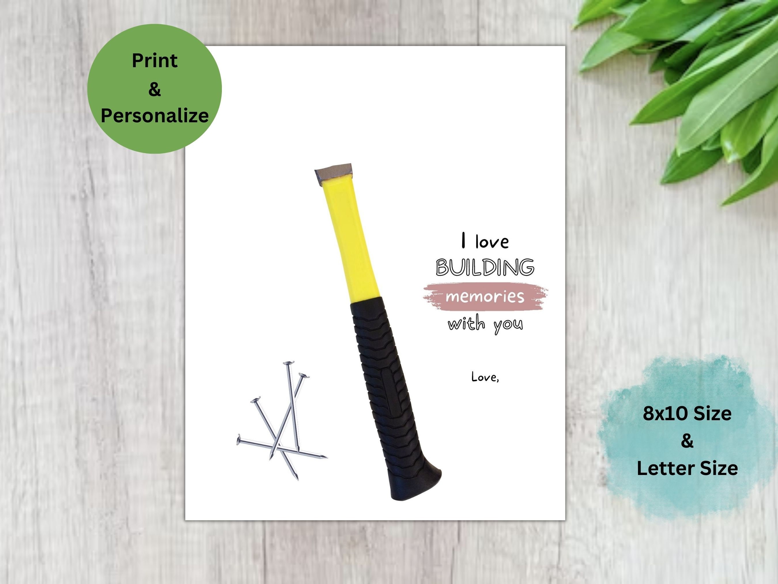 Footprint Handprint Art Fathers Day Card, Father's Day Handprint Craft ...