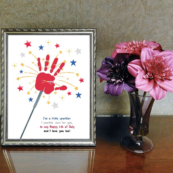 Handprint Firework - Etsy UK