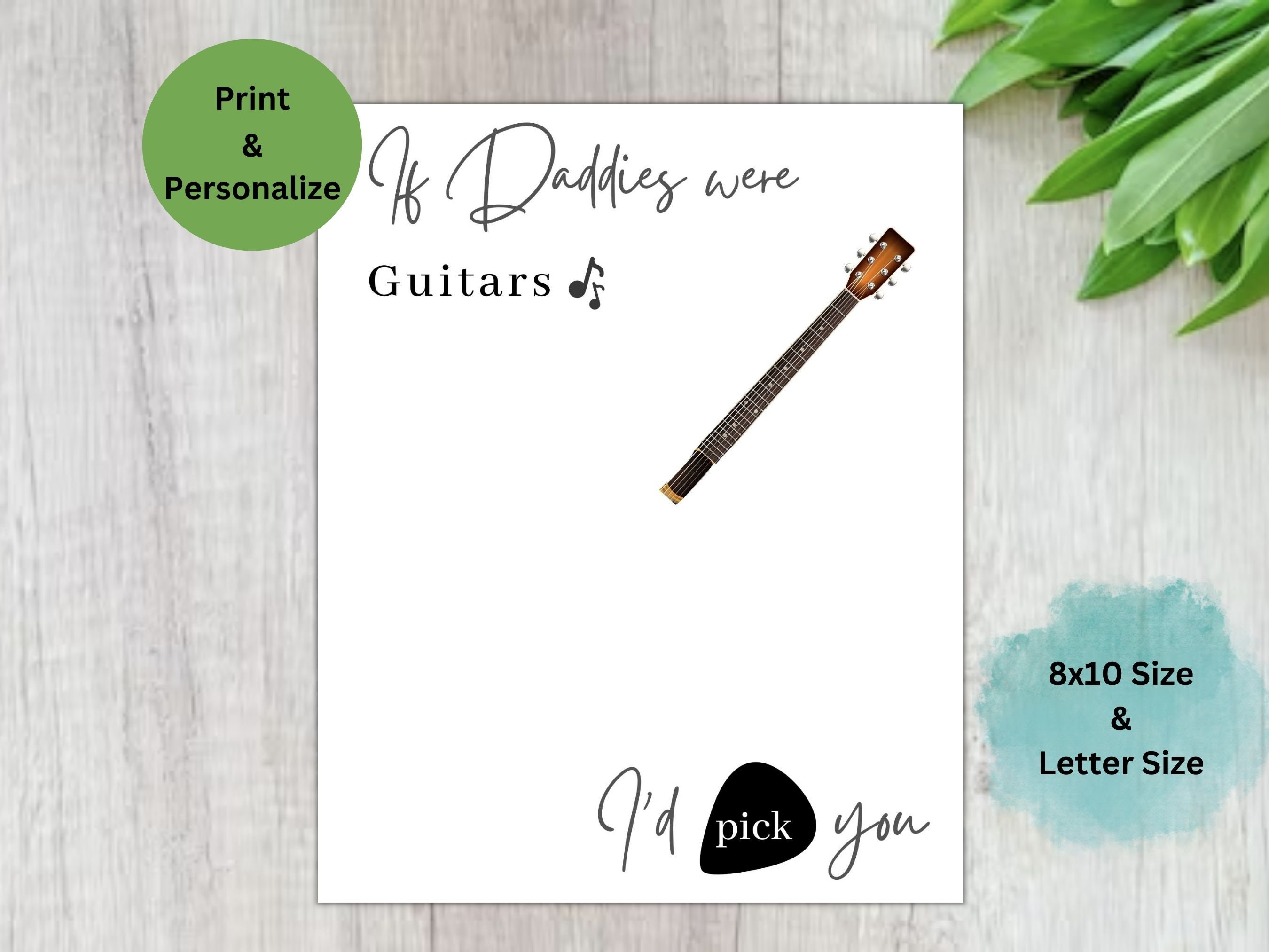 Father's Day Music Printable Kids' Handprint Keepsake Teacher and ...