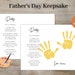 Handprint Art Craft / Daddy Dad Poem / Father's Day / Kids Baby Toddler ...