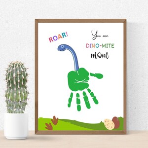 Mother's Day Bundle Footprint Art Craft Handprint Art - Etsy