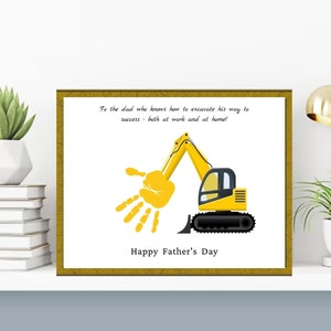 Father's Day Craft for Kids, Father’s Day Handprint Craft, Father’s Day ...