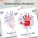 Firecracker Handprint Art, Grandparent's Little Firecracker, 4th July ...