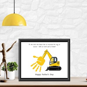 Father's Day Craft for Kids, Father’s Day Handprint Craft, Father’s Day ...