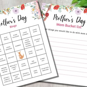Mother's Day Game Bundle | Printable Mother's Day Games for Kids and ...