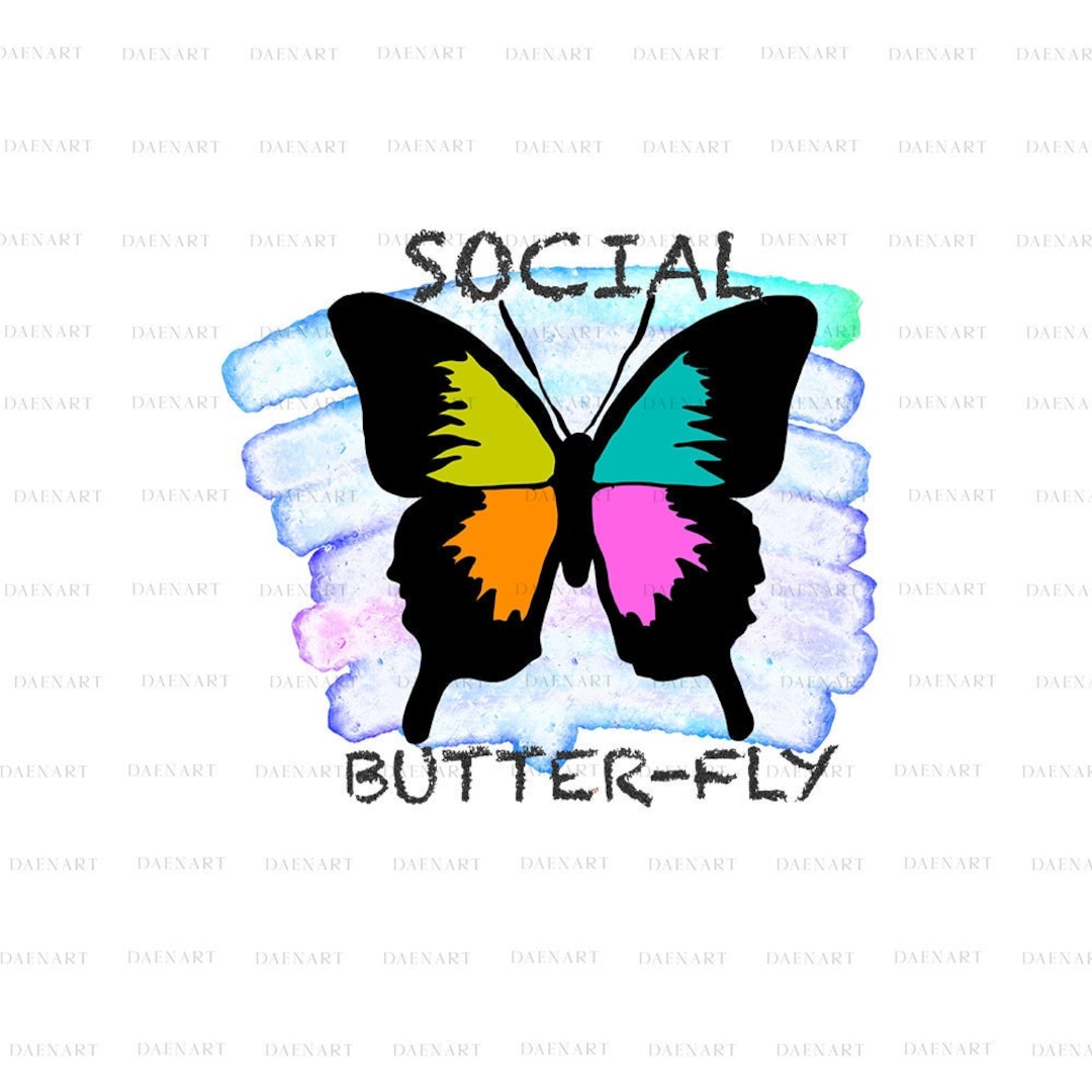 Butterfly Sublimation Png Svg, Sublimation Design, Instant Download ...