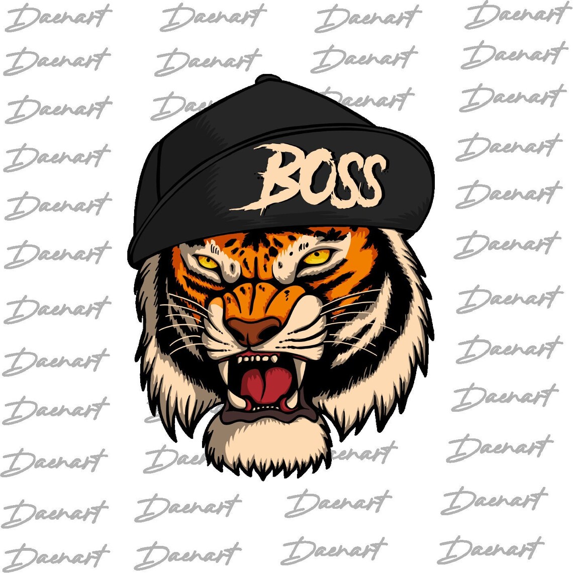 Tiger Png, Boss Png, Angry Png, Savage Png, Wild Png, Sublimation ...