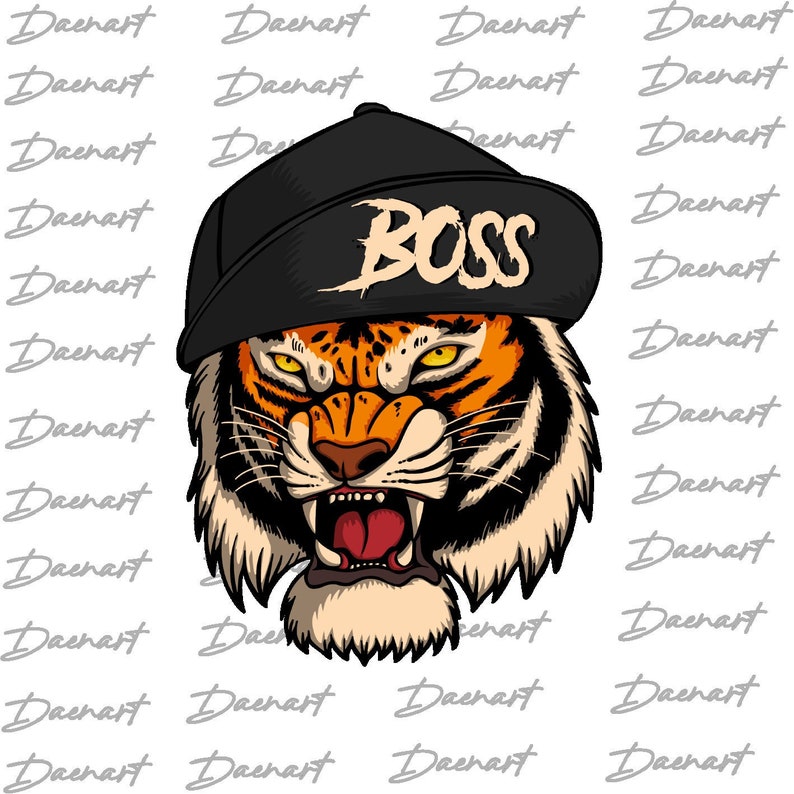 Tiger Png, Boss Png, Angry Png, Savage Png, Wild Png, Sublimation ...