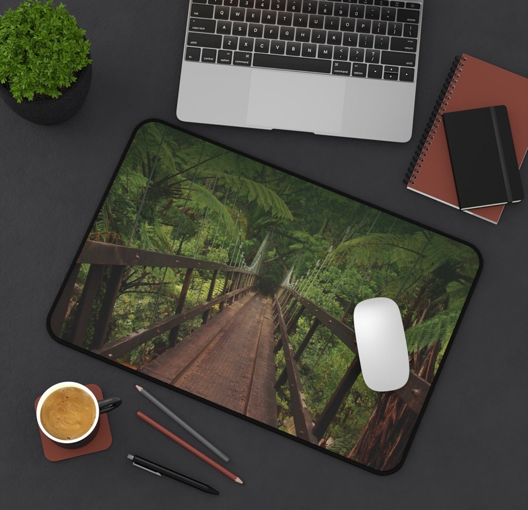 Computer Desk Mat Mouse Pad Home Office Accessories Keyboard Mat Desk ...
