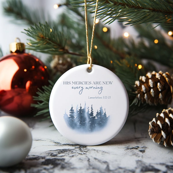 Bible Verse Ornament - Etsy