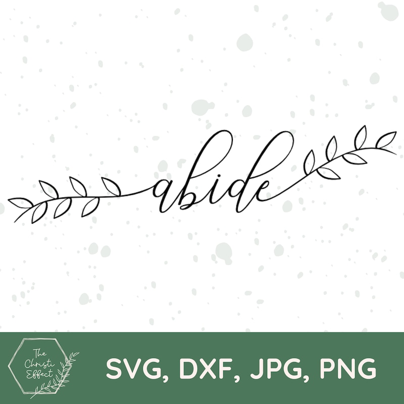 Abide - Etsy