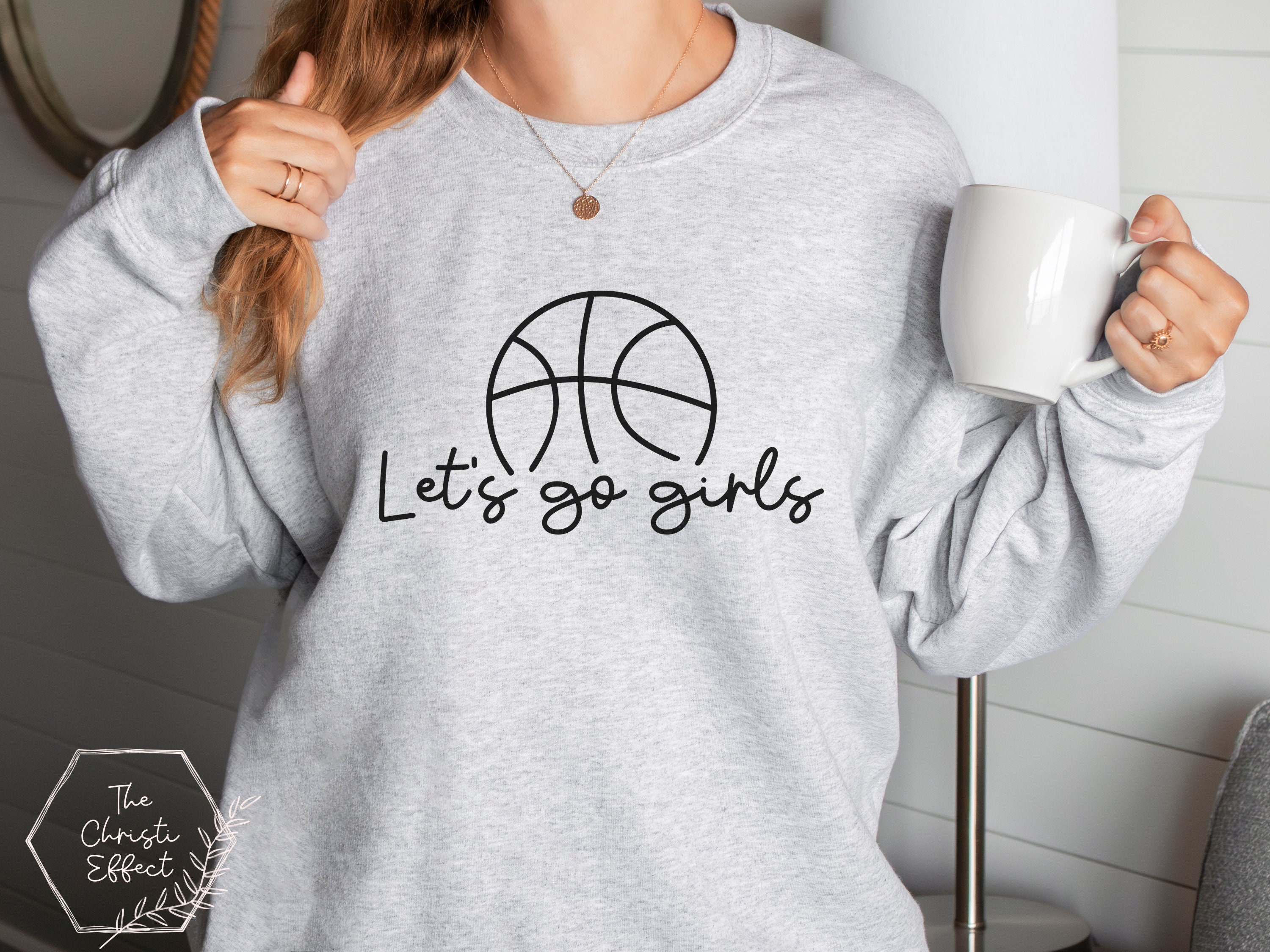 Basketball Lets Go Girls SVG PNG JPG, Basketball Team Shirt Svg ...