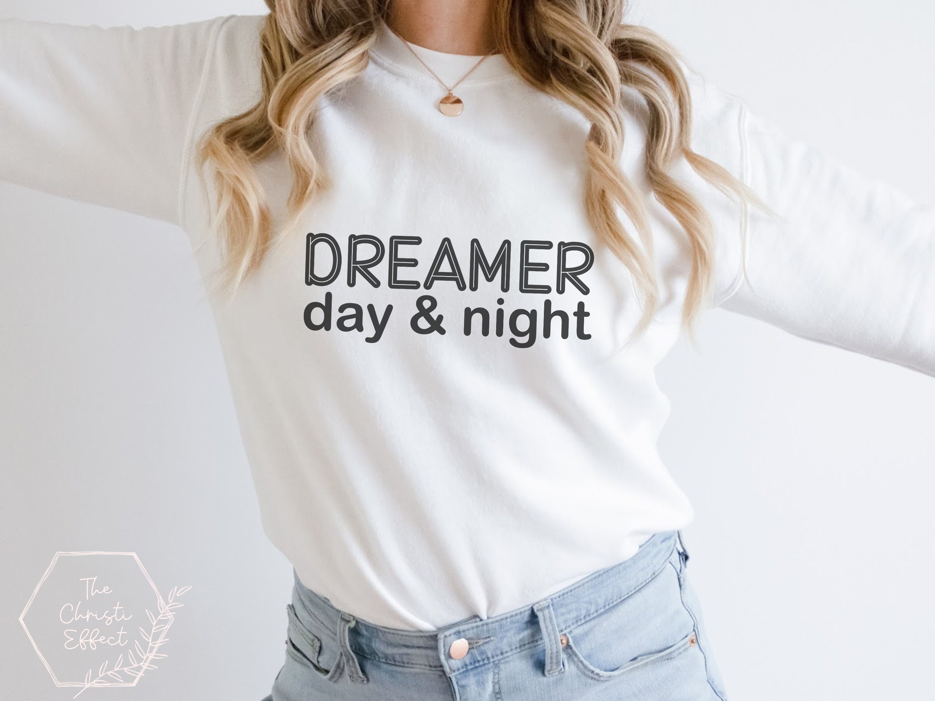 Dreamer Day and Night SVG PNG JPG, Day Dreamer, Motivational Quote Svg ...