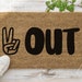 Peace Out SVG PNG JPG, Peace Sign Svg, Boho Svg, Retro Svg, Positive ...
