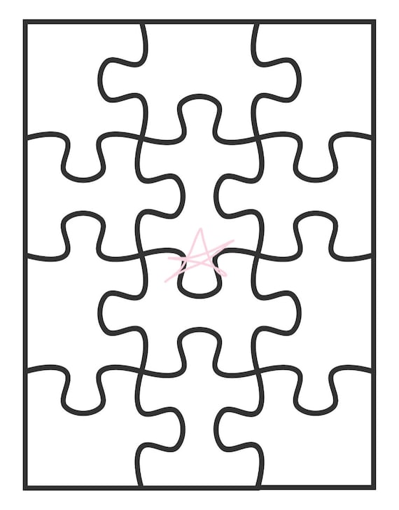 Puzzle Vorlage