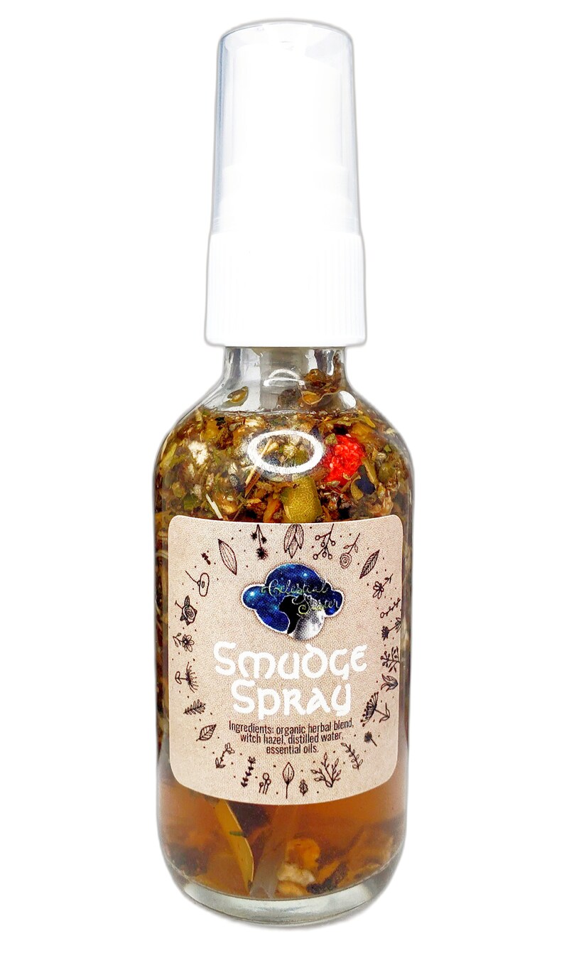 Aura Cleansing "smudge Spray" 100% Organic Vegan Herbal Apothecary ...