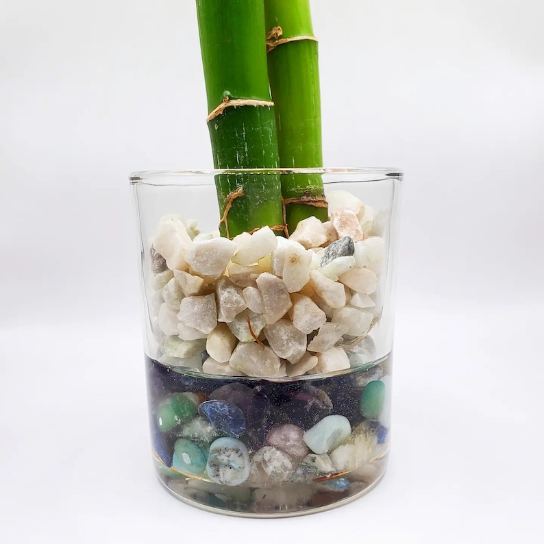 Moon-shine Black Tourmaline Obsidian & Moonstone Crystal - Etsy