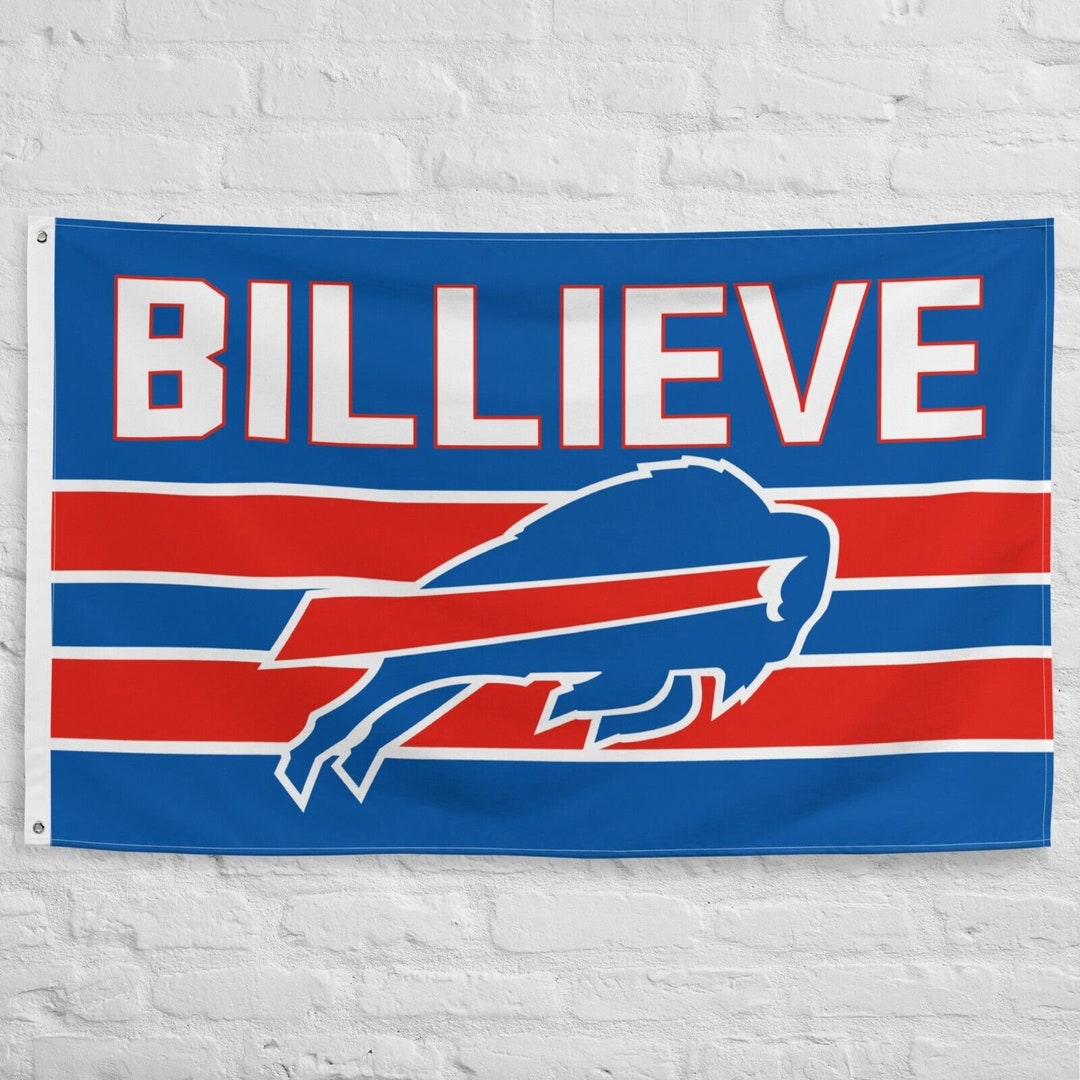 Buffalo Bills BILLIEVE 3x5 Ft Premium Flag NFL Football - Etsy