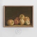 Moody Apples Painting | Vintage Apple Art | Apples Printable Art ...