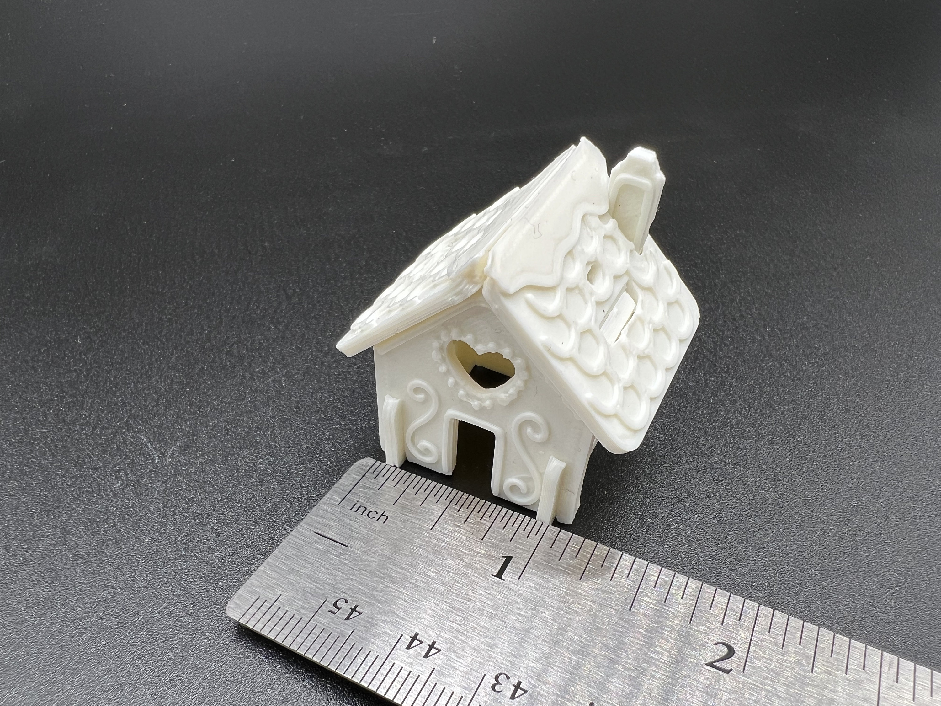 3D Printed Gingerbread House Model - Etsy