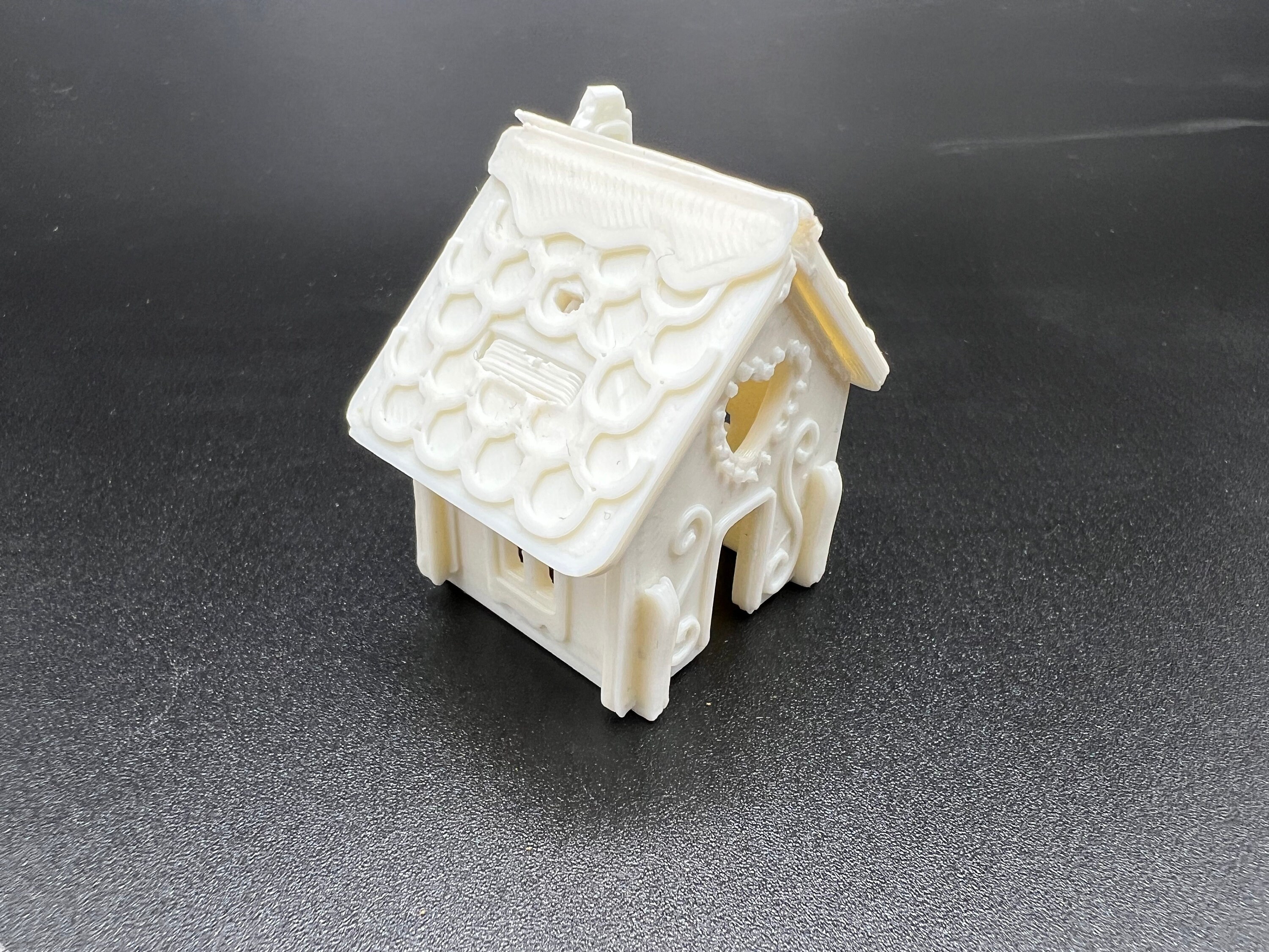 3D Printed Gingerbread House Model - Etsy