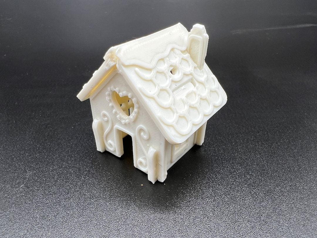 3D Printed Gingerbread House Model - Etsy