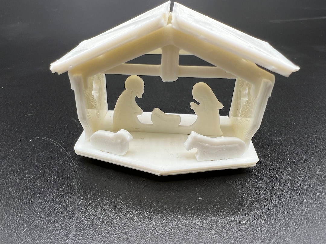 3D Printed Nativity Scene - Etsy