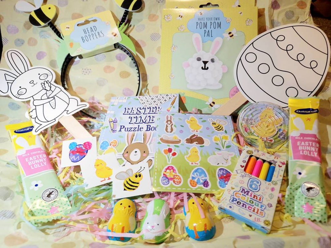 Kids Easter Fun Pack, Letterbox Gift, Kids Easter Crafting, Easter Gift ...