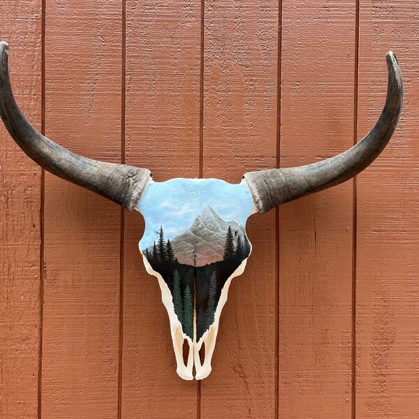 Yak Skull - Etsy