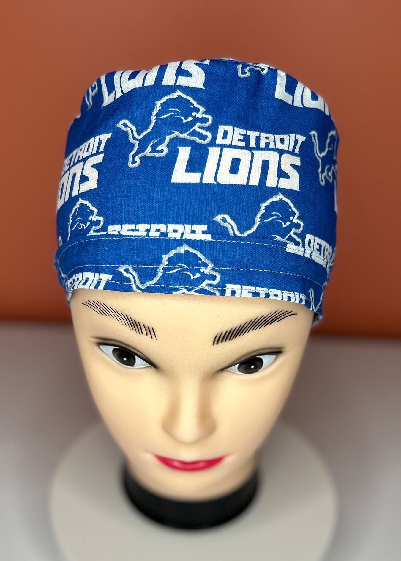 Detroit Lions Surgical Scrub Cap, Unisex,detroit Lions - Etsy