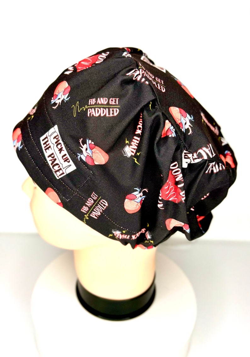 Surgical Scrub Cap for Women With Sweat Band, Euro Style, Cath Lab, EP ...