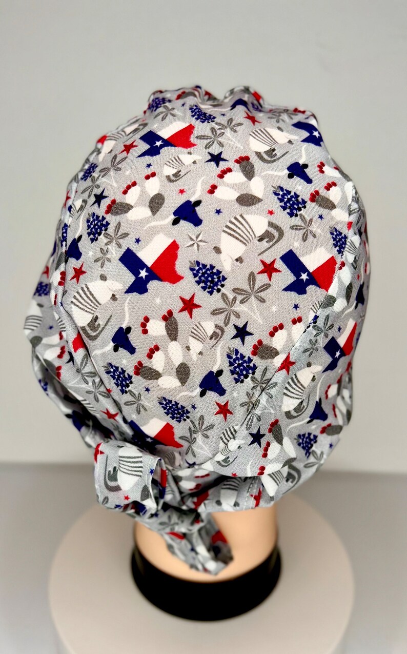 Surgical Scrub Cap for Men With Sweat Band, “independence Day in Texas ...