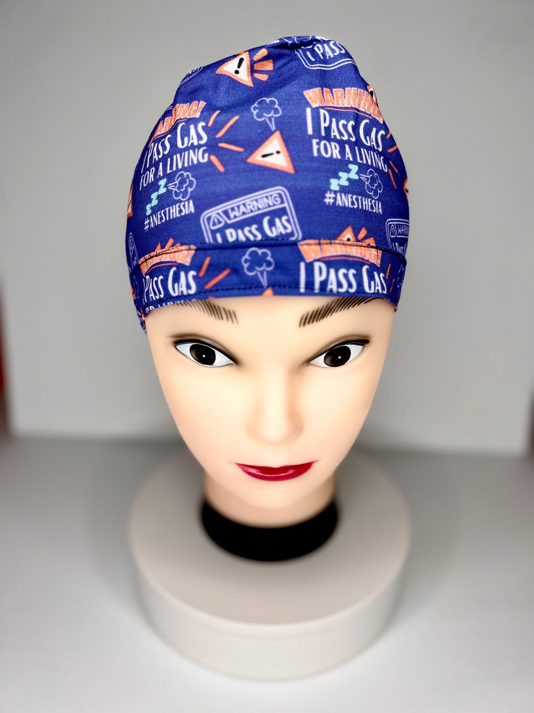 Men Unisex Surgical Nurses Caps for CRNA or Anesteziolgists. I Pass Gas ...