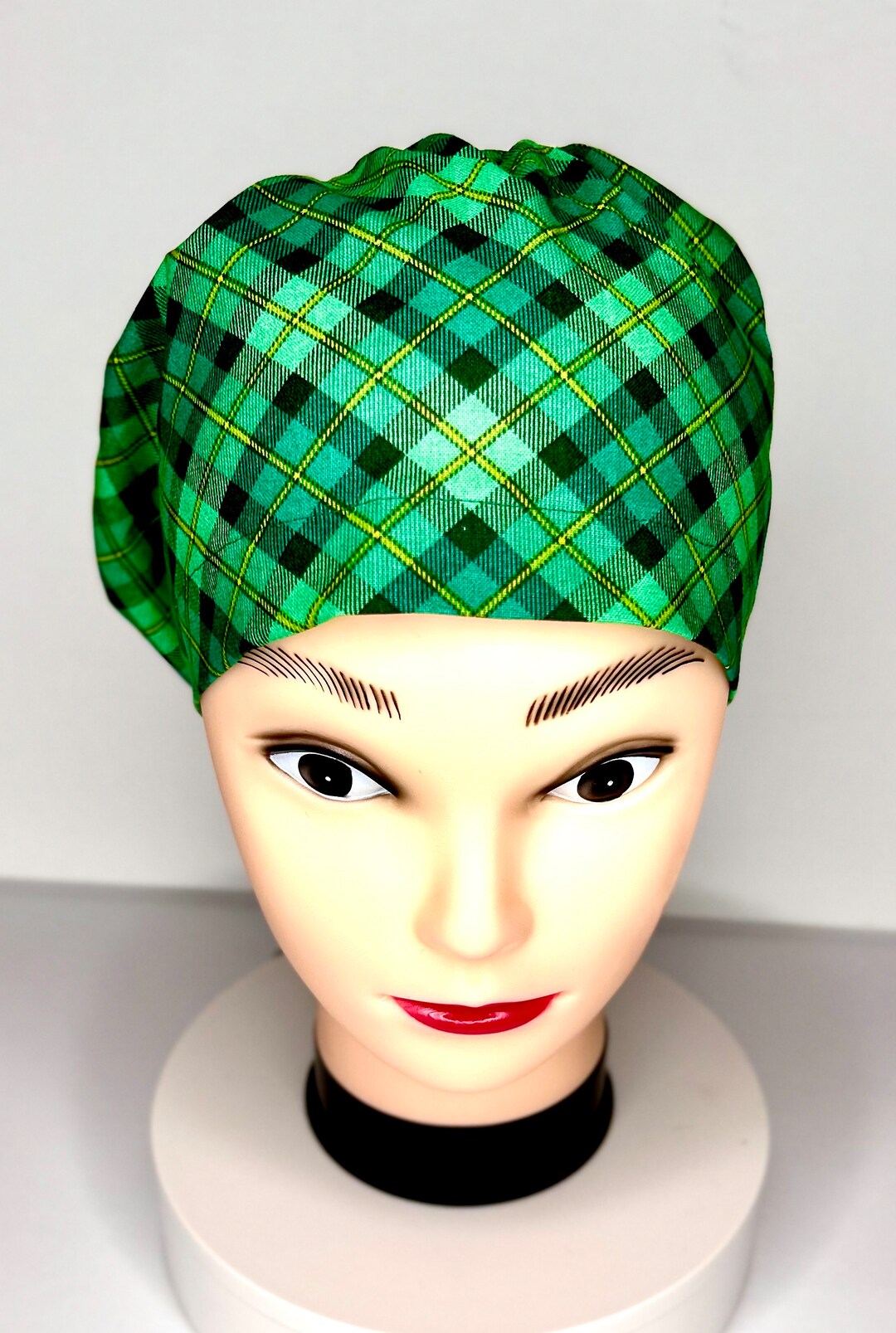 St. Patrick's Day Surgical Scrub Cap for Women. Euro Style Surgical ...