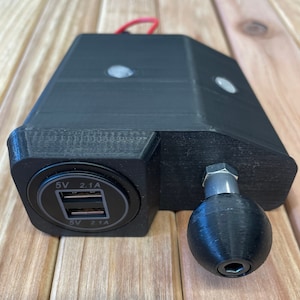 Mercedes Sprinter Dash Cubby Ram Single Ball Mount/adapter With USB ...